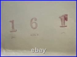 1970 ORIGINAL DRACULA Poster + Vintage Military Snap Frame Army Stamped ...