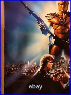 Masters Of The Universe Original Vintage Poster Outer Space Movie
