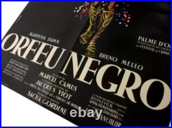 Orfeu Negro Vintage Movie Poster Black Orpheus 1960s Rare Condition ...