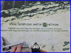 Vintage TARZAN Movie Vinyl Banner Poster HUGE Rare Big 1999 Disney 8×12 ...